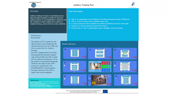 Auditory Training Tool – Holobalance