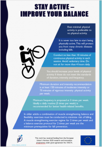 Physical activity leaflet addressed to the patients – Holobalance